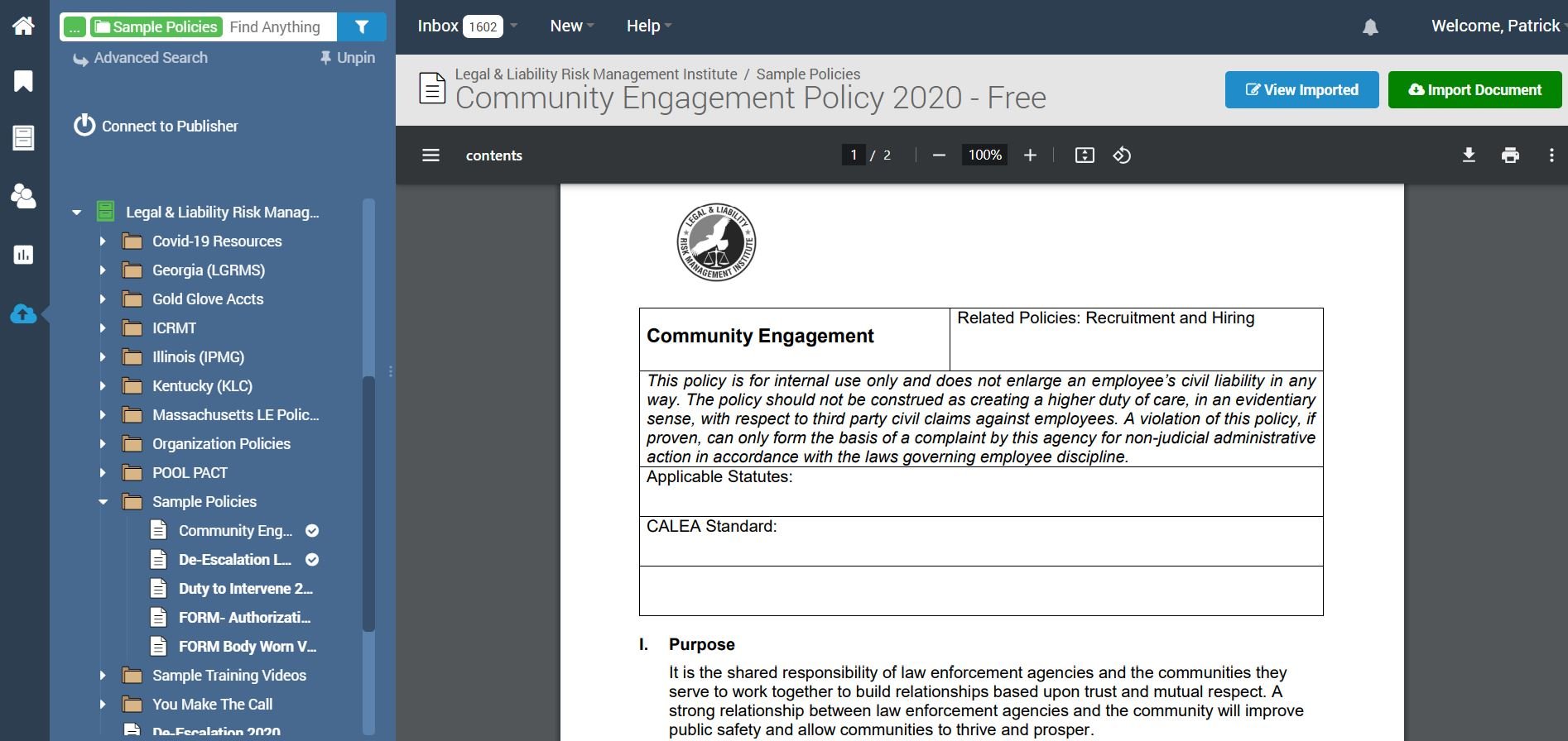 Legal & Liability Risk Management Institute (LLRMI)